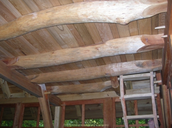 Summer Cruck House c.2003 | The Sweetgrass Joinery Co.